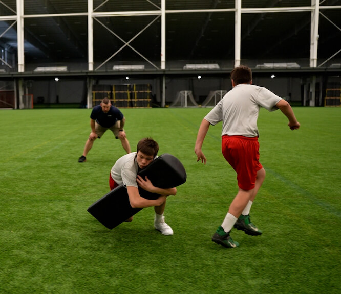 This progressive framework for blocking and defeating blocks is ...